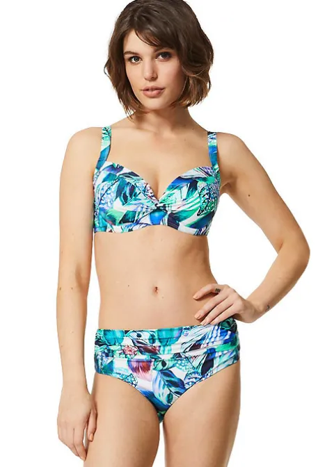 Moontide Cruise Jungle Dream Twist Bikini - UK Swimwear